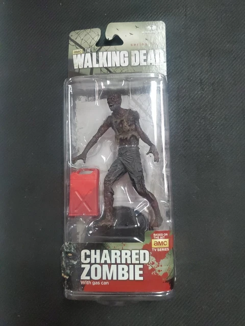 FIGURA ZOMBI CHARRED The Walking Dead 5" Serie 5 Juguetes McFarlane ...