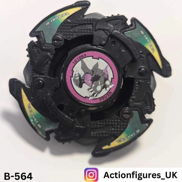 M-DRACIEL BLACK BEYBLADE Hasbro Original Plastic Gen £19.99 - PicClick UK