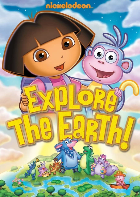 DORA THE EXPLORER: Explore the Earth (DVD) Harrison Chad Marc Weiner ...