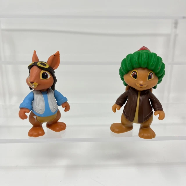 CBEEBIES PETER RABBIT Toy Figure Bundle Benjamin Bunny And Squirrel ...