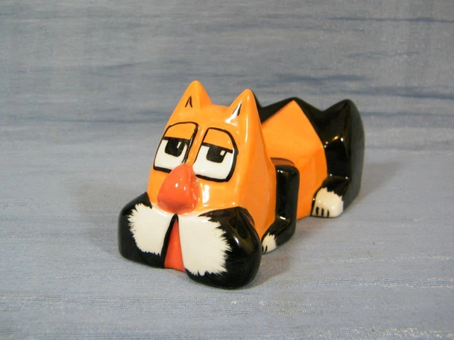 EARLY STAFFORDSHIRE LORNA BAILEY LOUIS WAIN CAT Signed. £37.95 ...
