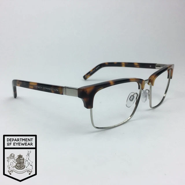 FRENCH CONNECTION EYEGLASS TORTOISE frame SQUARE Authentic. MOD ...
