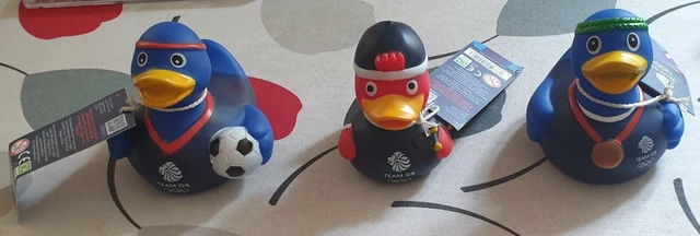 ALDI TEAM GB Ducks New 2024 Paris Olympics Complete Set Of 3 £9.99 ...