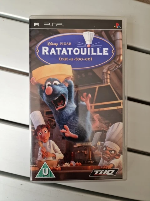 DISNEY PIXAR RATATOUILLE Sony PSP PlayStation Portable Game Complete ...
