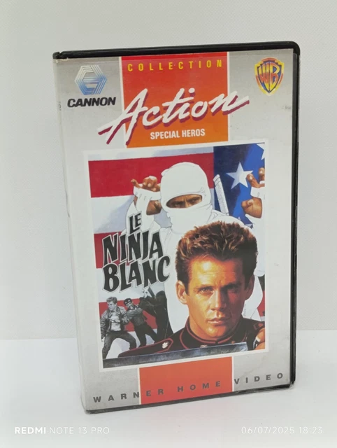 VHS FR : Le Ninja Blanc - K7 Vidéo EUR 19,90 - PicClick FR