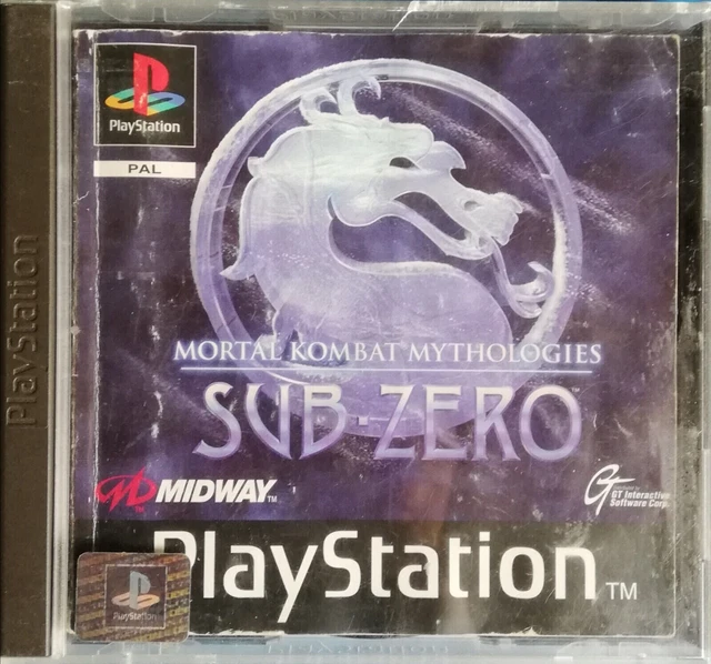 MORTAL KOMBAT MYTHOLOGIES: Sub Zero - Sony PlayStation 1 PS1 - Mit ...