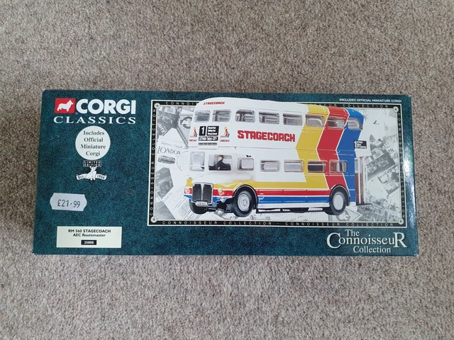 CORGI DOUBLE DECKER Bus 560 Stagecoach AEC Routemaster £10.00 - PicClick UK