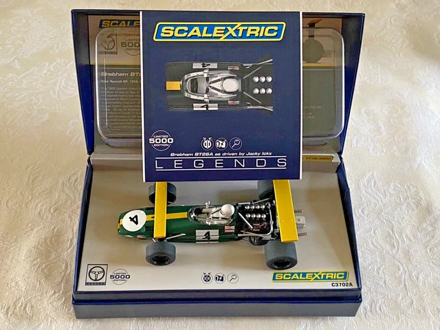 SCALEXTRIC C3702A BRABHAM BT26A Jacky Ickx New Boxed £0.95 - PicClick UK