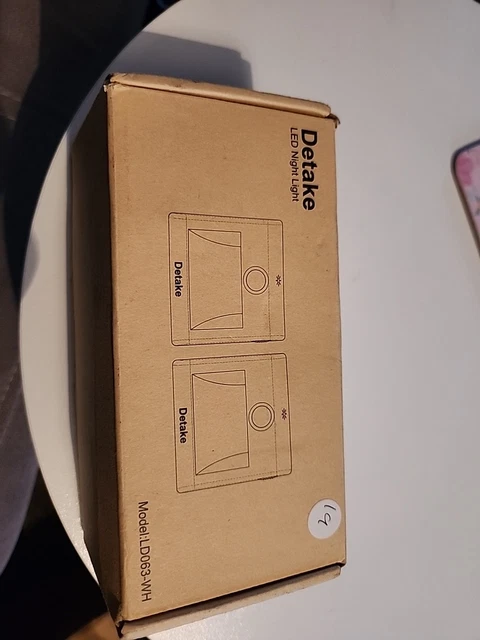 DETAKE LED NIGHT Light, Pack Of 2. Brand New In Box. £5.45 - PicClick UK