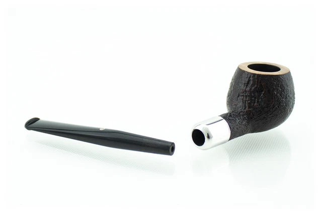 PIPE ASHTON BRINDLE XX222 Prince Droit Sabbiato Marron Vera Silver ...