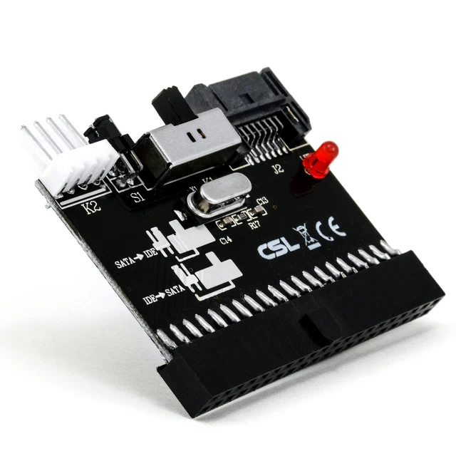 CSL IDE ZU SATA + SATA zu IDE Adapter / Konverter - HDD/CD/DVD ... CSL IDE ZU SATA + SATA zu IDE Adapter / Konverter - HDD/CD/DVD ...