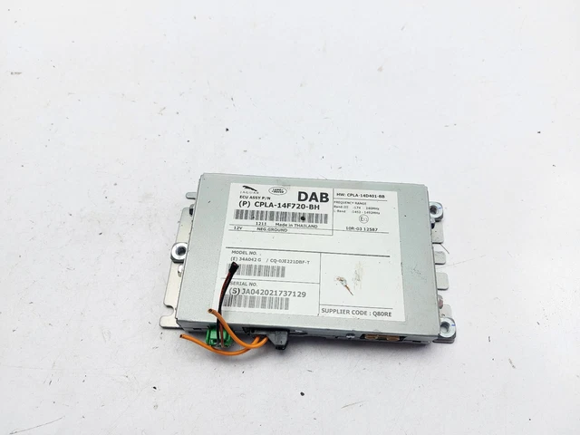 JAGUAR XF X250 2013 Dab Radio Control Module Ecu Cpla-14F720-Bh £99.99 ...
