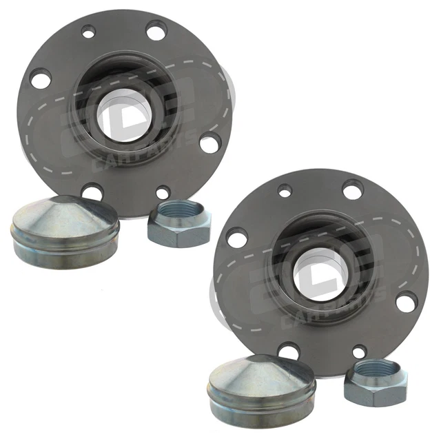 FITS FIAT FIORINO MPV 2008-2019 Rear Wheel Bearing Hubs Kits ABS 118mm ...
