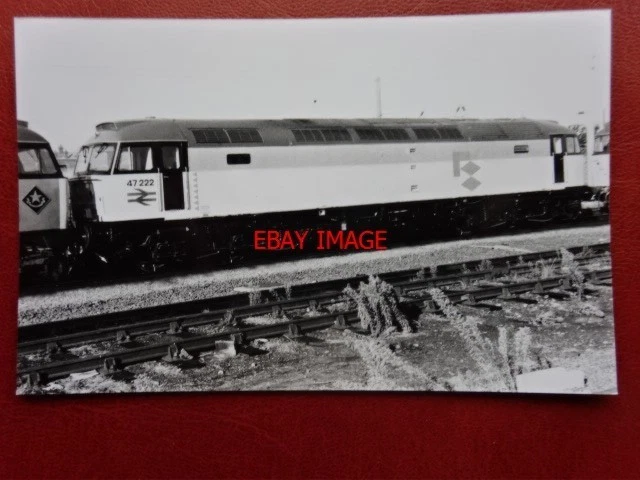 PHOTO CLASS 47 Loco No 47222 At Peterborough 1991 £2.00 - PicClick UK