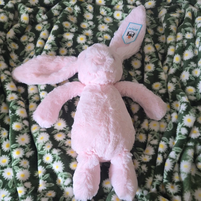 VERY RARE JELLYCAT Pink Bunny-Perfect Condition, discontinued And Rare ...