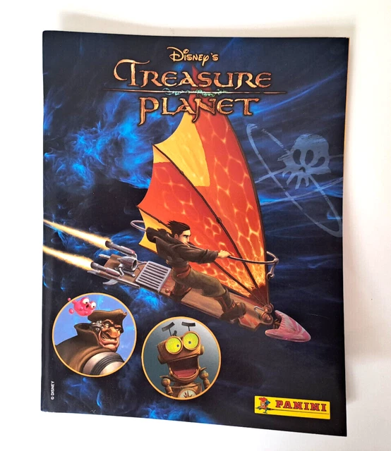 PANINI DISNEY'S TREASURE Planet Sticker Album Empty Unused £25.00 ...