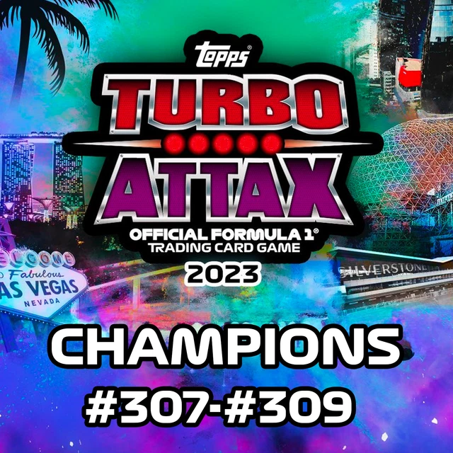 TOPPS F1 TURBO Attax 2023 - Champions Cards #307-#309 EUR 1,25 - PicClick IT