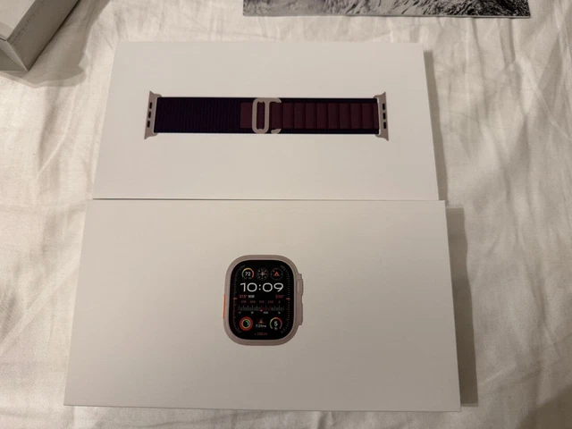 APPLE WATCH ULTRA 2 GPS + Cellular (Indigo + Olive Alpine Loop / Both ...