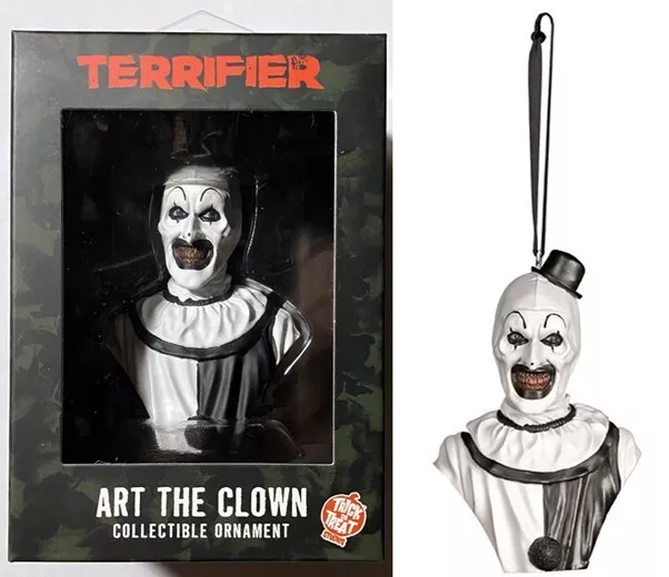 TERRIFIER ART THE Clown Bust Trick or Treat Studios Holiday Horrors ...