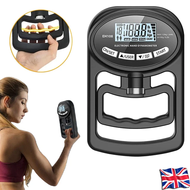 PINCH METER GRIP Strength Meter Grip Strength Dynamometer Tester ...