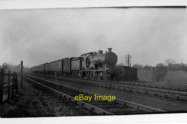 RAILWAY PHOTO 6X4 LNER 4-4-0 D15 8832 Up Cambridge Train Potters Bar 9 ...