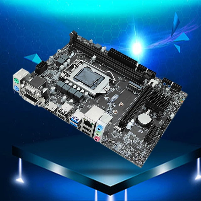 H310 Desktops Motherboard Vgahdmi Compatibledvi Ports Lga1151 100m Network £5539 Picclick Uk
