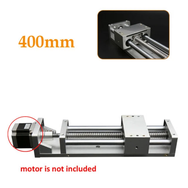 CNC XYZ AXIS Linear Rail Stage Module Electric Sliding Table 400mm ...