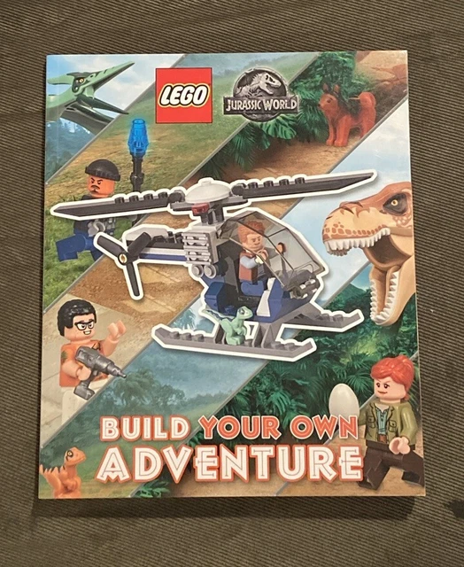 LEGO JURASSIC WORLD Build Your Own Adventure Book Paperback Book 2020 ...