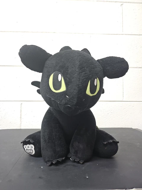 HOW TO TRAIN your Dragon Toothless Build a Bear Plush 12" No WINGS/USED ...