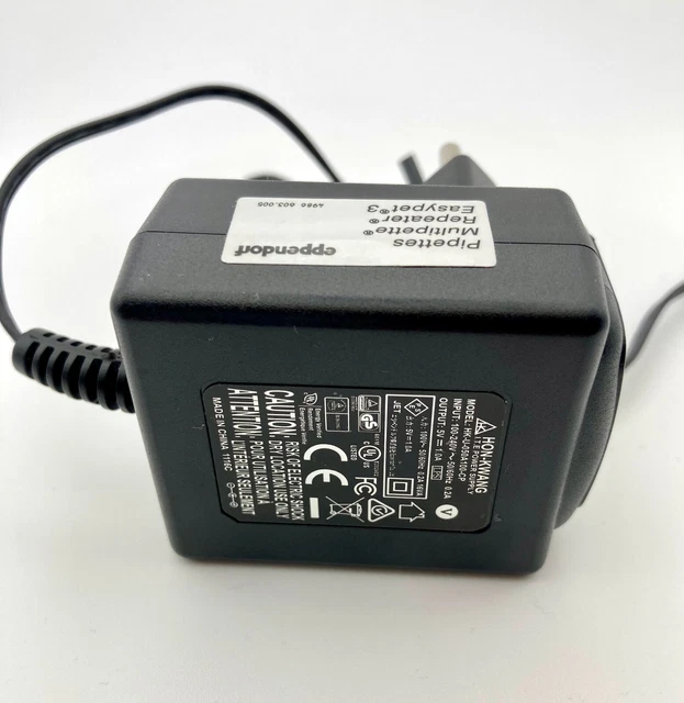 EPPENDORF NETZTEIL POWER Supply für Multipette Repeater Easypet 3 EUR ...