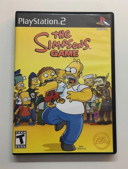 SONY PLAYSTATION 2 PS2 The Simpsons Game (COMPLETE) £38.09 - PicClick UK