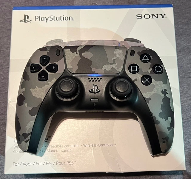 PS5 DUALSENSE WIRELESS Controller - Grey Camo £56.00 - PicClick UK