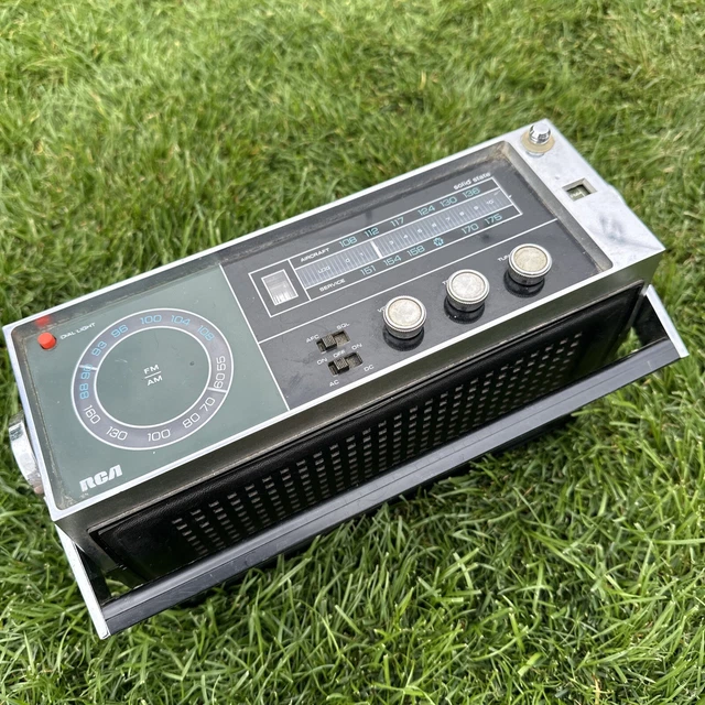 RADIO PORTATILE VINTAGE RCA RZM-192E 4 bande AM-FM-AB-PCB Made in Japan ...