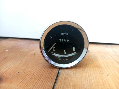 CLASSIC MINI COOPER S Mk1 Water Temp Gauge Dial Temperature Smiths ...