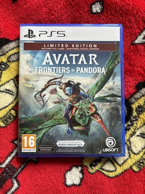 AVATAR: FRONTIERS OF Pandora - Sony Playstation 5 (PS5) LIMITED EDITION ...