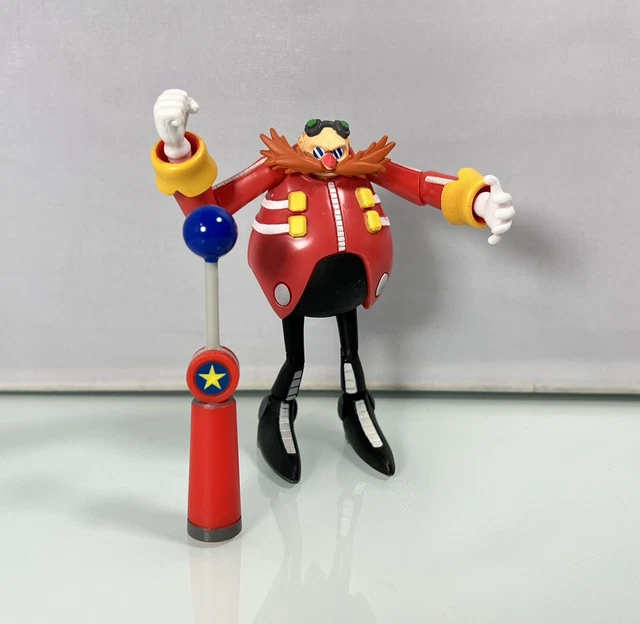 SEGA JAKKS SONIC The Hedgehog Dr. Eggman Robotnik 4.5” Posable Villain ...