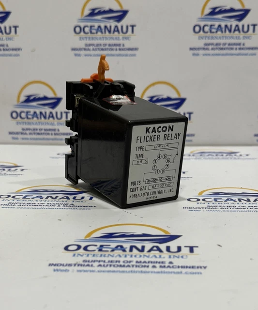 KACON FLICKER RELAY Hrf - P5 Ac 230V $109.88 - PicClick CA