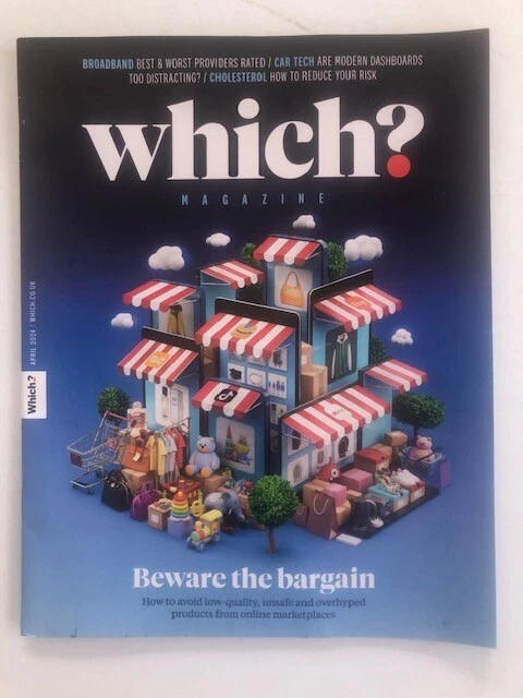 WHICH? MAGAZINE APRIL 2024 cut cholesterol, tablet v laptop, broadband ...