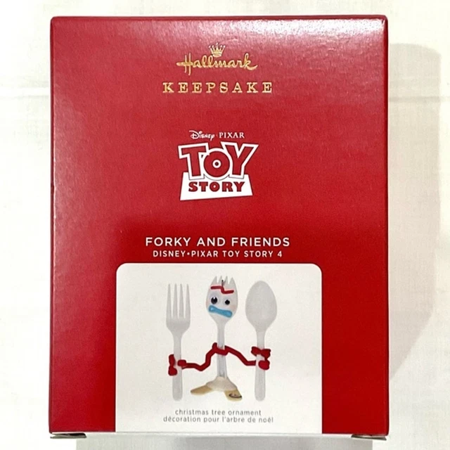 HALLMARK DISNEY PIXAR Toy Story 4 Forky and Friends Keepsake Ornament ...