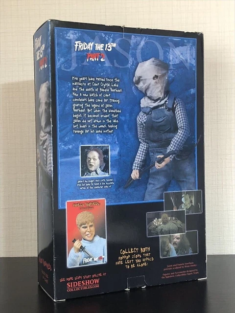SIDESHOW FRIDAY THE 13th Part 2 Jason Voorhees 1/6 scale 12" Figure ...