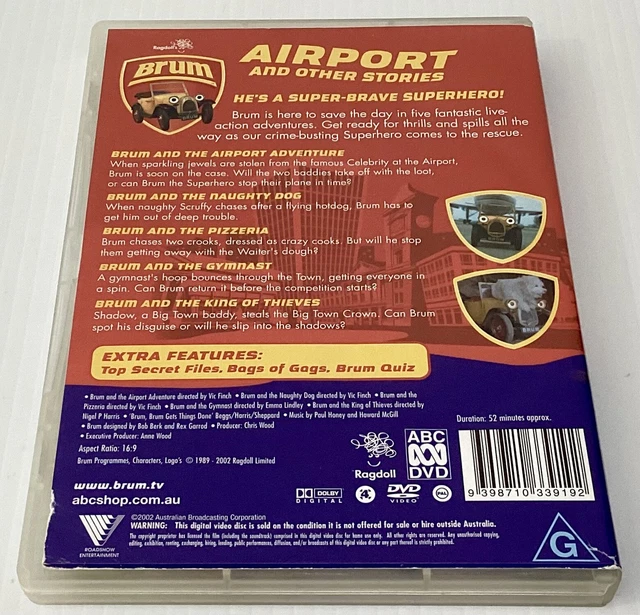 BRUM AIRPORT AND Other Stories DVD Region 4 Free Post 5 Episodes $10.90 ...