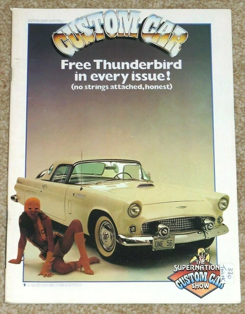 CUSTOM CAR MAGAZINE Nov 1981 - 56 T-BIRD - CONSUL - POP - ABM ORBIT ...