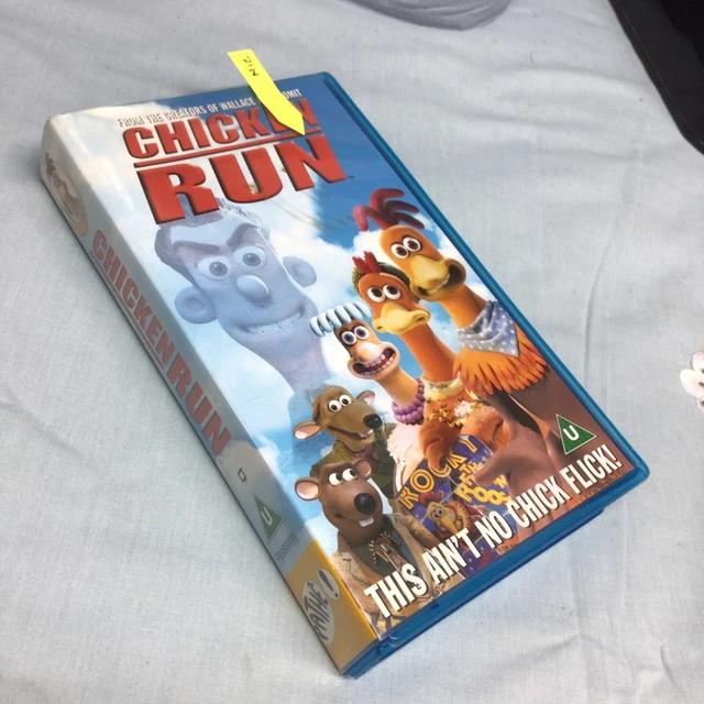 CHICKEN RUN VHS Tape Movie Dreamworks 2000 £3.00 - PicClick UK