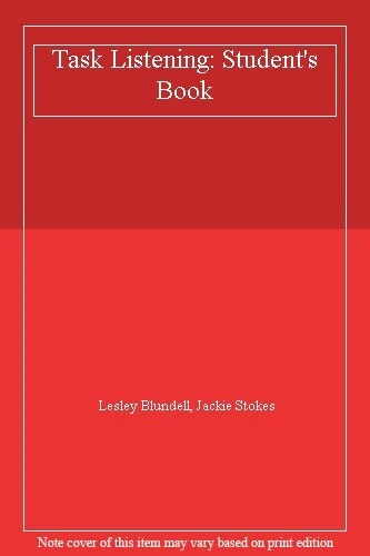 TASK LISTENING: STUDENT'S Book By Lesley Blundell, Jackie Stokes ...