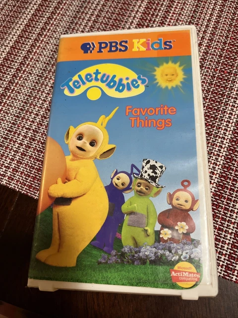 TELETUBBIES - FAVORITE Things VHS 1999 Clamshell Packaging PBS KIDS ...