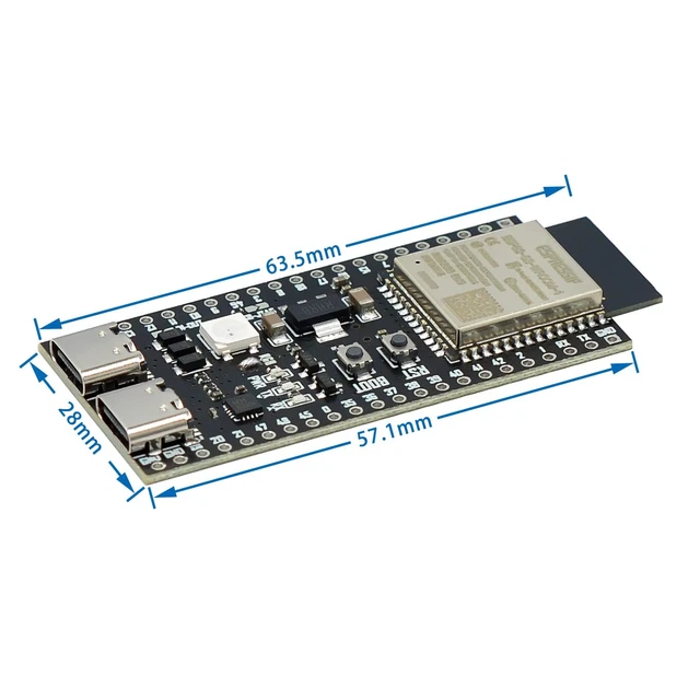 Esp32esp32 C3esp32 S3 Dual Typ C Dev Platine Core Platine Esp32 C3 Devkitm 1 Eur 760