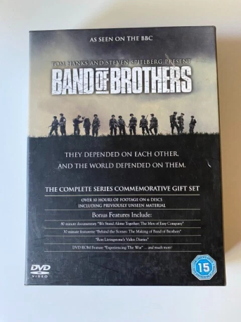 BAND OF BROTHERS - Complete HBO Series DVD 2002 Tom Hanks Like New R2 ...