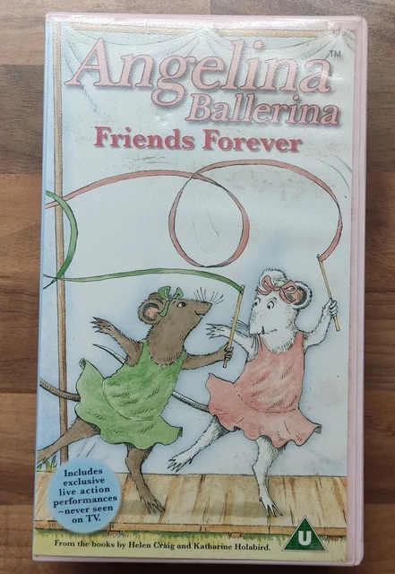 ANGELINA BALLERINA - Friends Forever VHS Video Retro Kids TV £7.89 ...