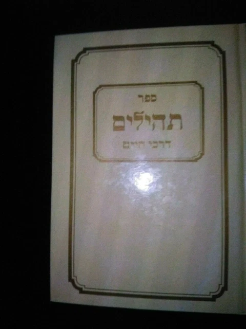 LIVRE PSAUMES HÉBREU, juif Tehillim Tehilim, judaïsme, Israël EUR 29,05 - PicClick FR