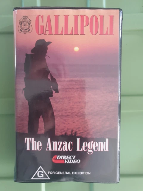 GALLIPOLI THE ANZAC Legend Clamshell Vhs Rare Watched Works Great. $40. ...
